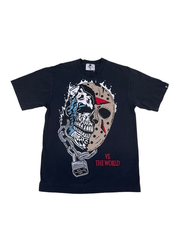 WARREN LOTAS BIG SPORTS MASK BLACK TEE