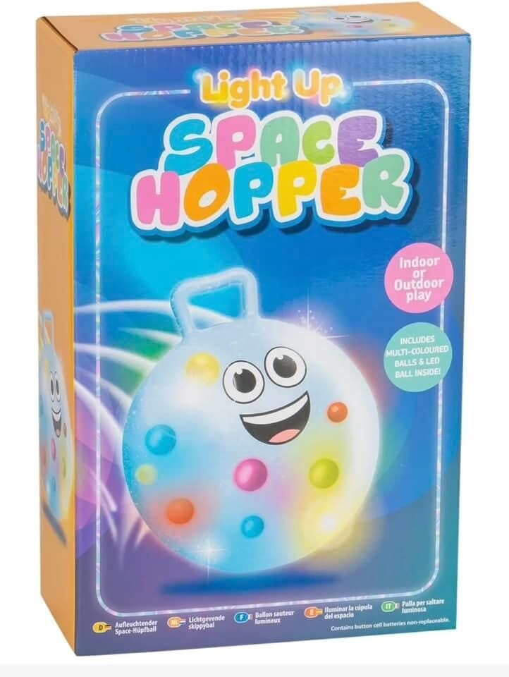 Light up space hopper