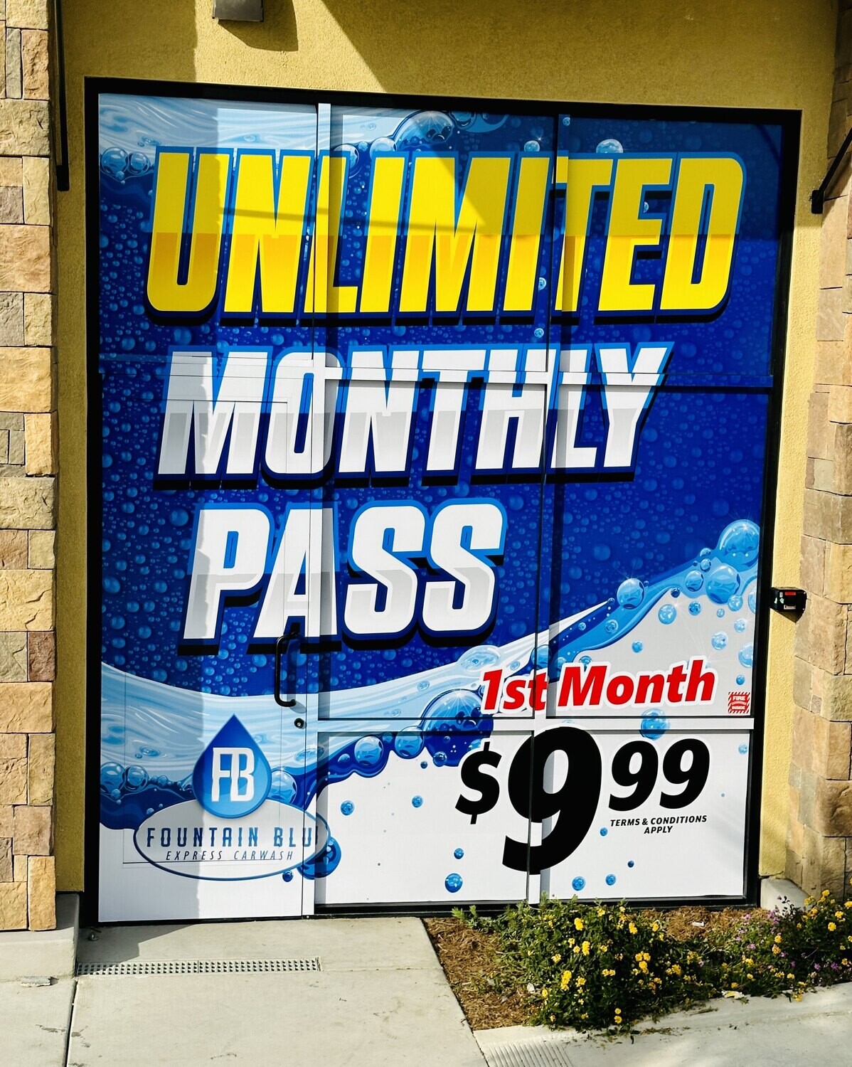 Window Decals - Car Wash Signs, Menus, Arches, & Design | Los Angeles ...