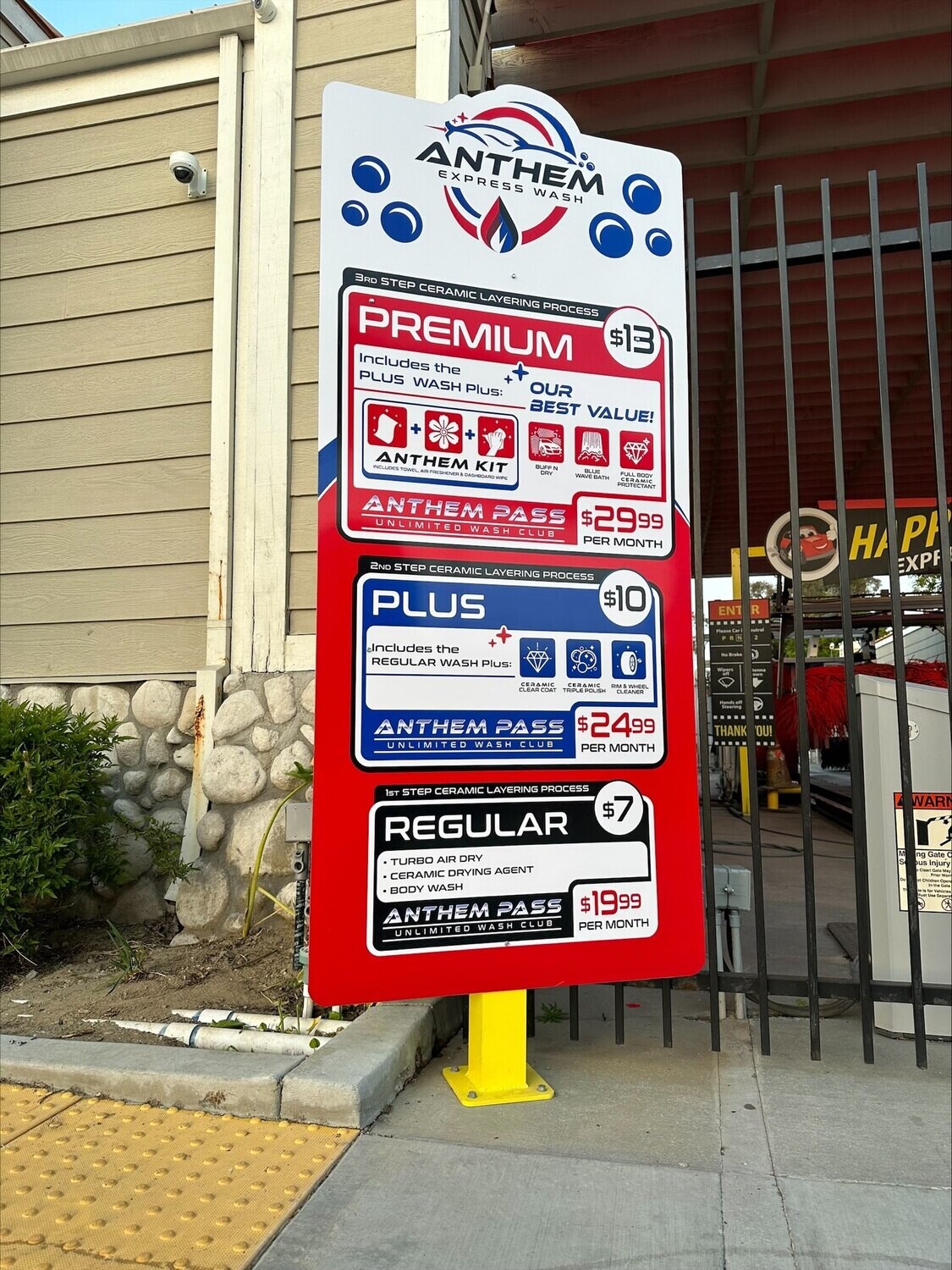 Menu Pro - Non Lit - Car Wash Signs, Menus, Arches, & Design | Los ...