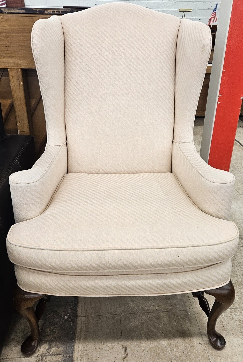 Chippendale Style Wingback Chair