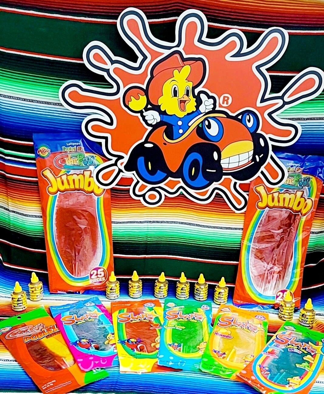 Pigui Jumbo Slaps 25pcs 15.8 oz.