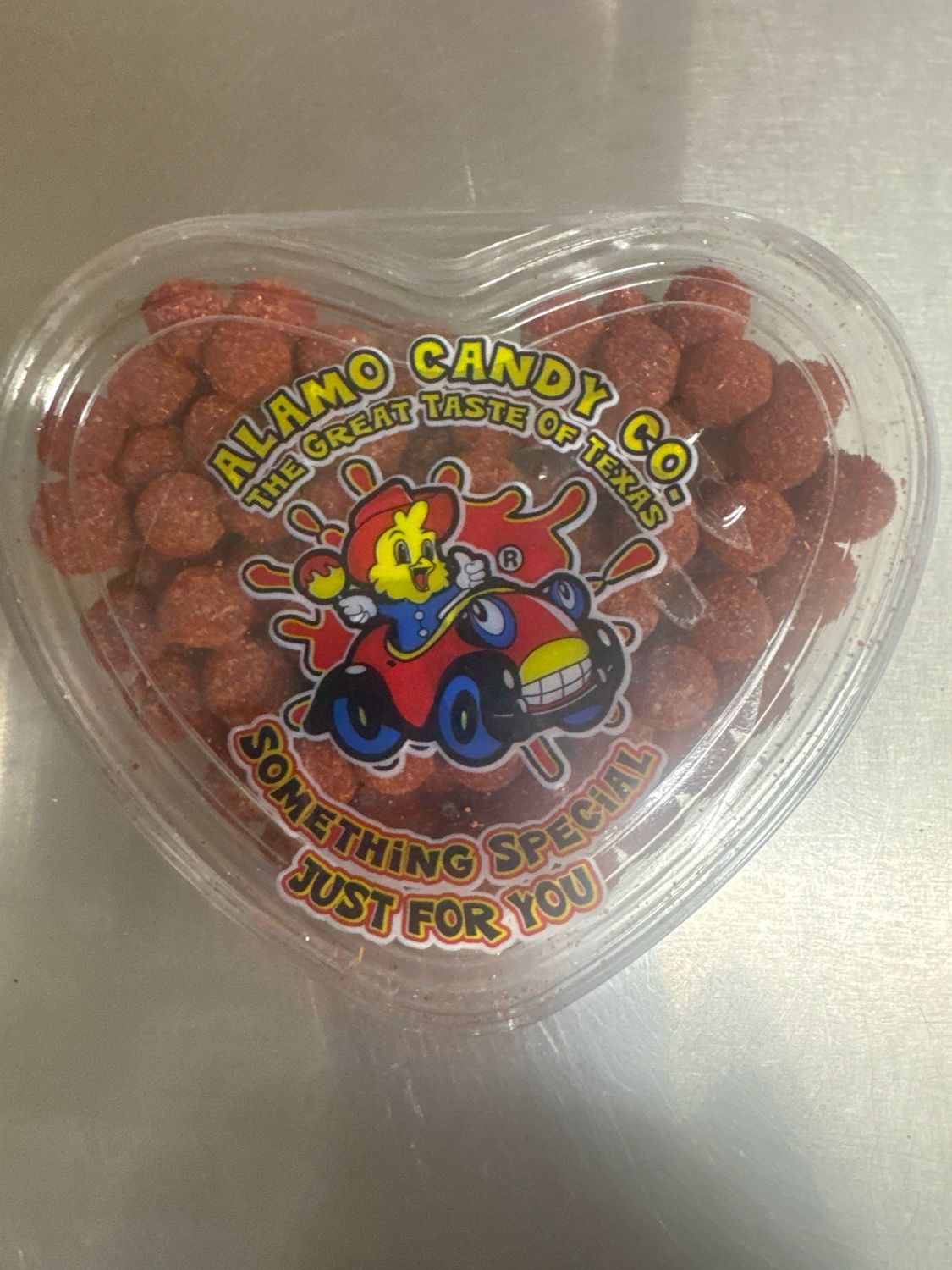 Alamo Candy Heart Spicy cherrybombs