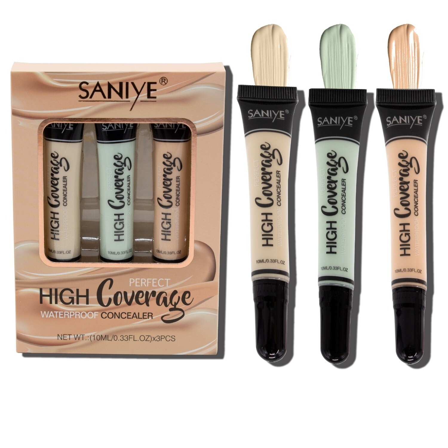 Corrector líquido saniye alta cobertura r8044 ( 12 piezas)