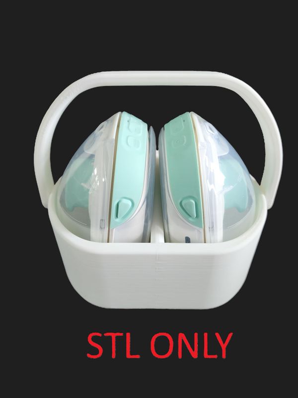 DIGITAL Willow Go Wearable Breast Pump Caddy STL ONLY