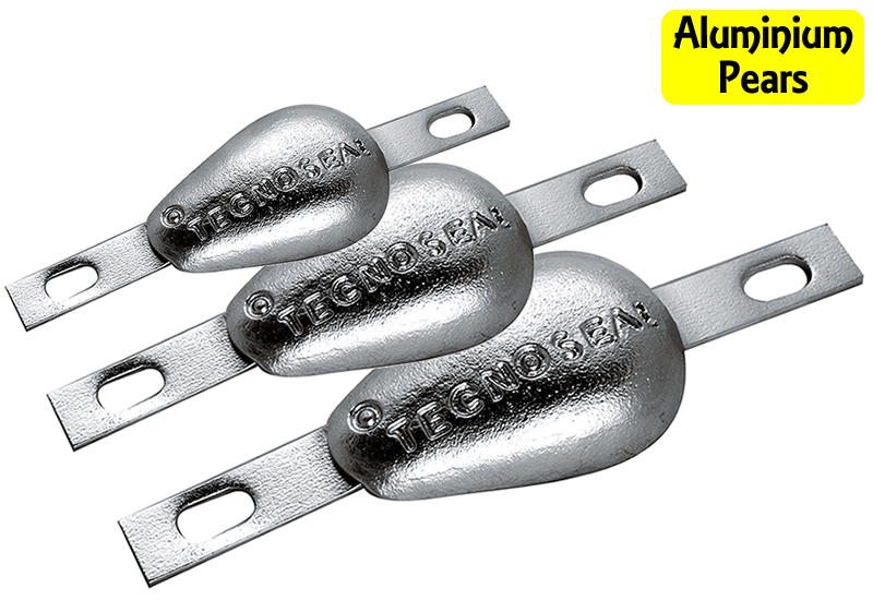 Pear Shaped Aluminium Hull anode