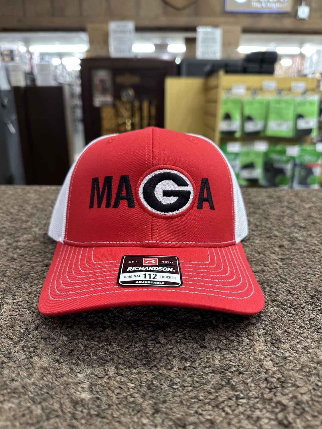 MAGA Trucker Red/White