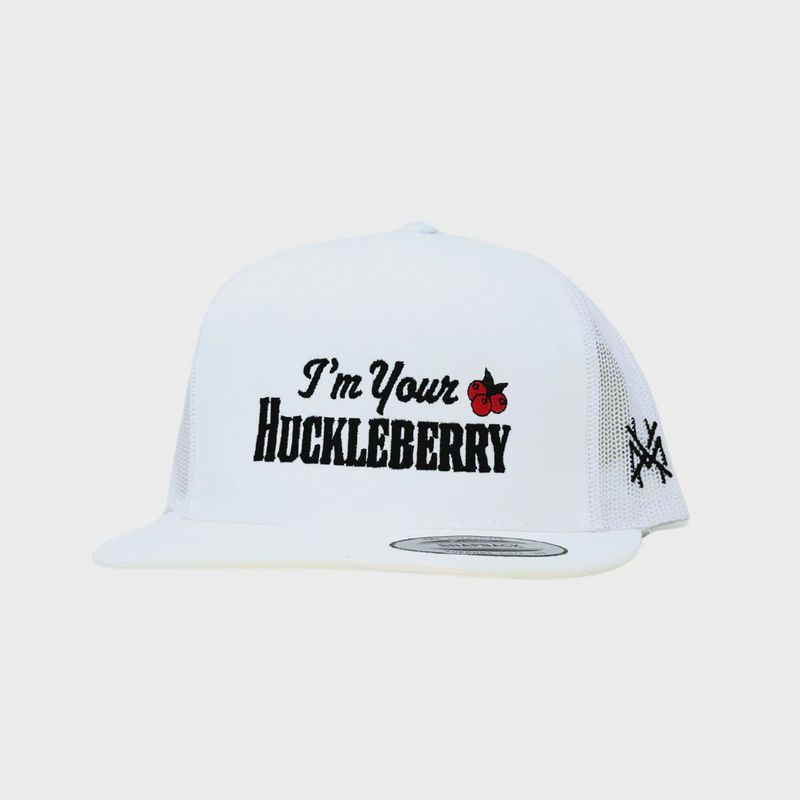 I'm Your Huckleberry Hat - White