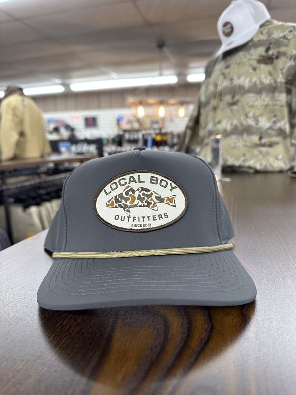 Vintage Redfish Patch Rope Hat