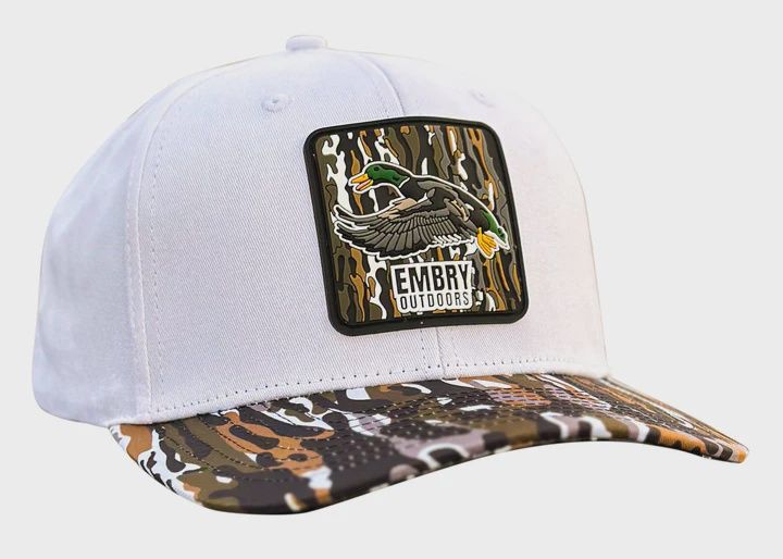 White Ranch Camo Drake Hat