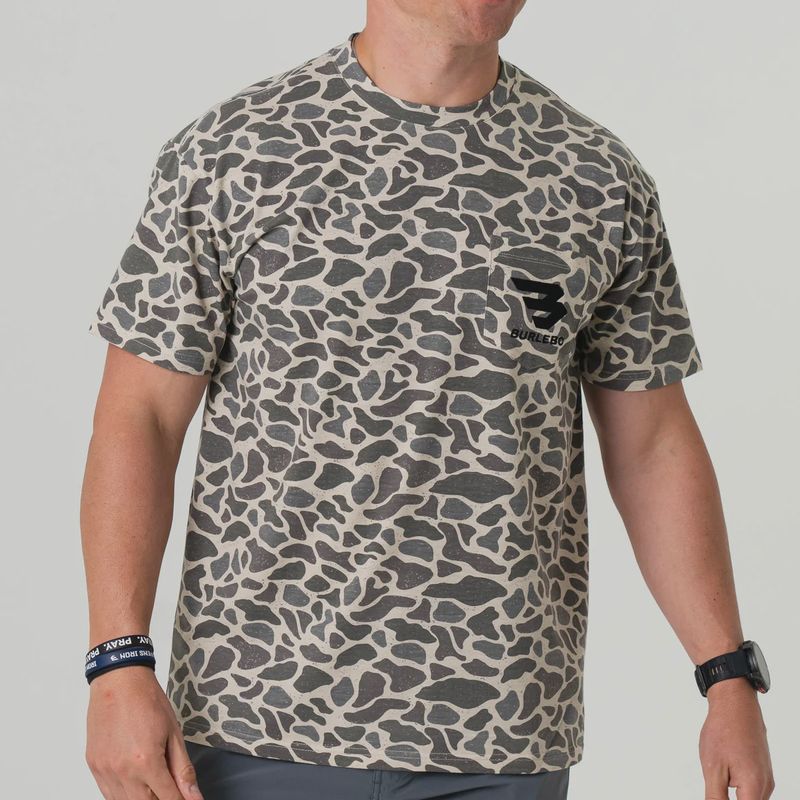 Classic Deer Camo Short Sleeve Tee