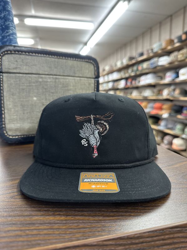 Hanging Tom Roper Hat - Black/Black