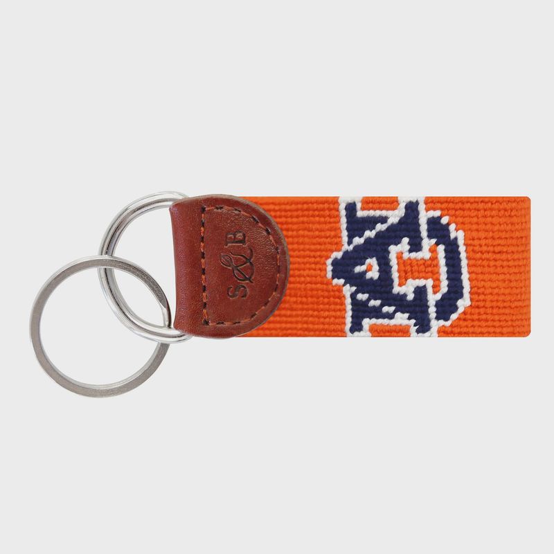 Auburn Key Fob - Orange