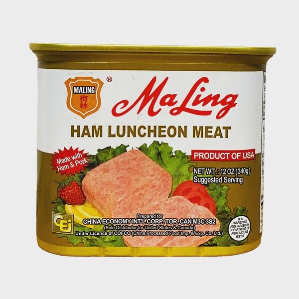 Maling Luncheon Meat Premium Round Can 15.05oz