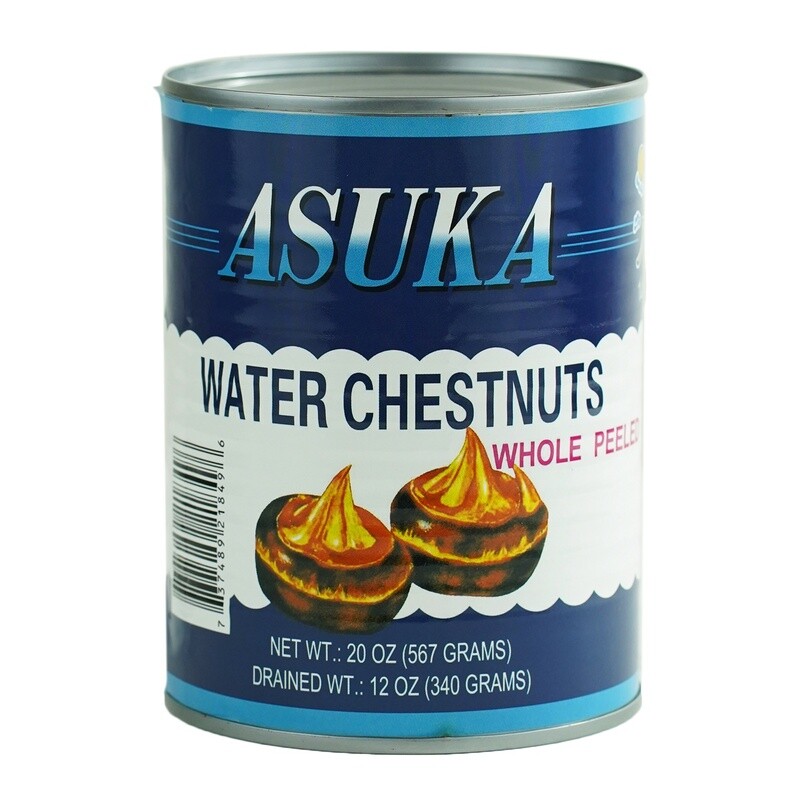 ASUKA- WATER CHESTNUTS (BIG) 20 OZ.