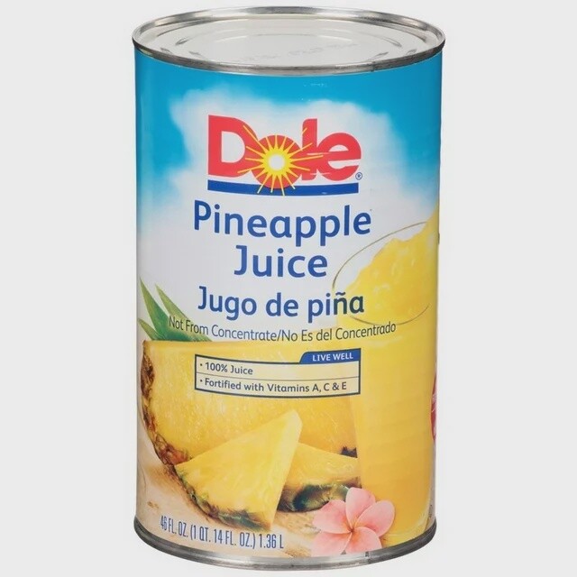 DOLE PINEAPPLE JUICE 46oz
