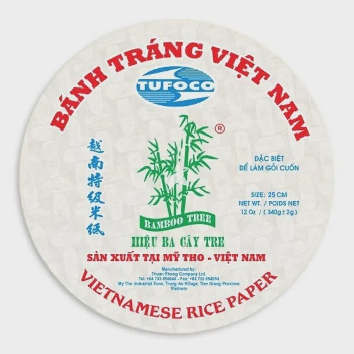 Bamboo Rice Paper 25cm 12oz