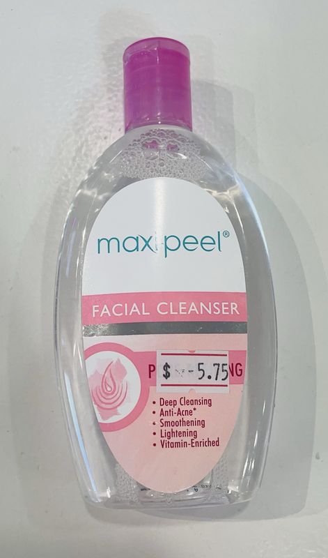 MAXI PEEL- FACIAL CLEANSER W/ REFINING BEADS 135ML.