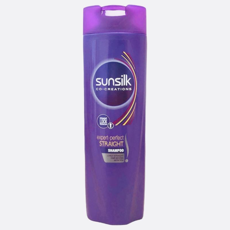 SUNSILK SHAMPOO EXPERT PERFECT STRAIGHT (PURPLE) 180ML