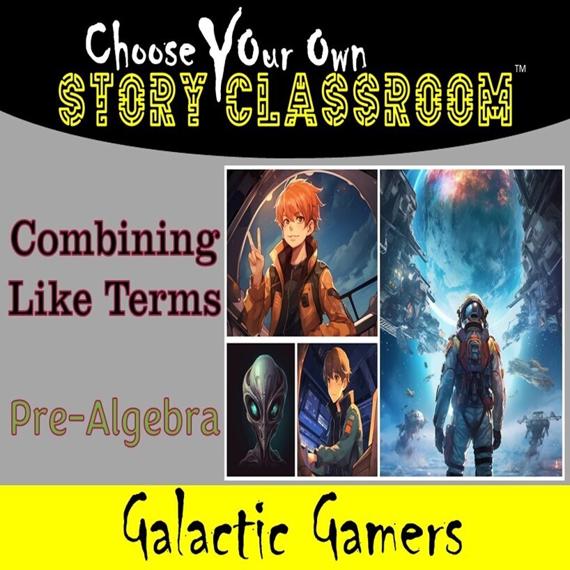 Combining Like Terms (1 Teacher License)