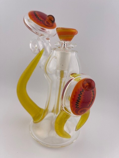 Orange/ Yellow Bent neck Rig