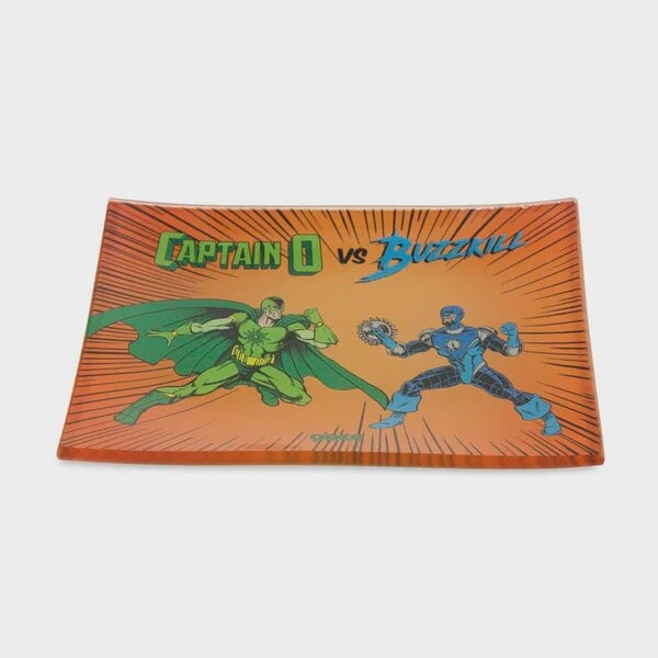 OOZE Captain O vs Buzzkill Rolling Tray