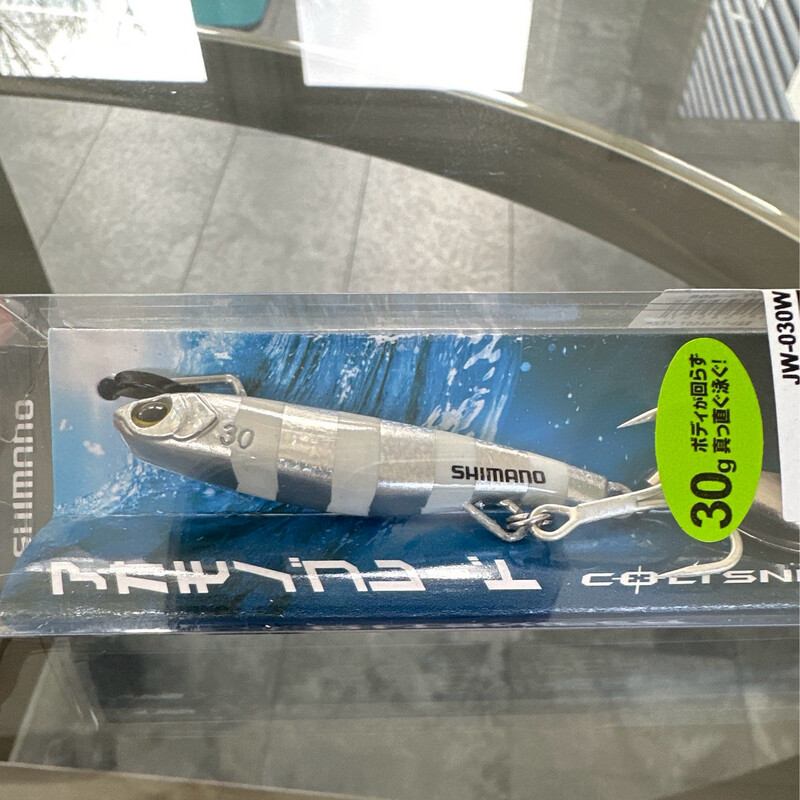 Shimano JW-030W Colt Sniper Aomono Blade 30g #008 S Zebra Glow