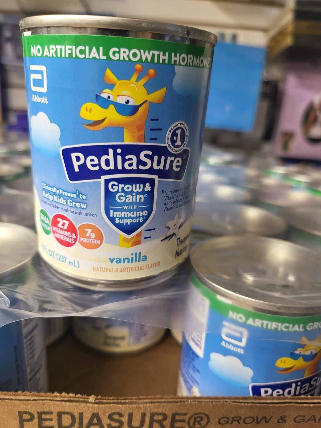 Pediasure Milk Cans