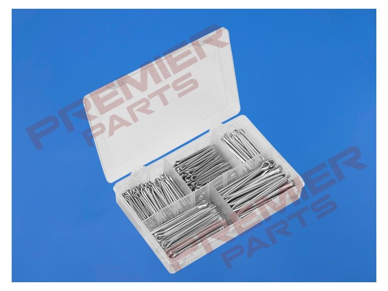 Split Pin Assortment 230pc Large Sizes Metric & Imperial