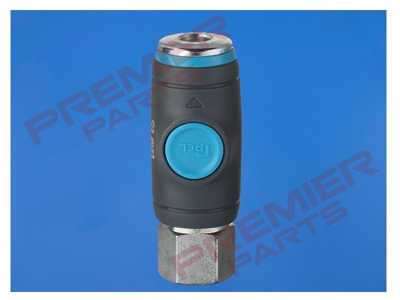 S19 PUSH BUTTON SAFETY COUPLING 1/2 FEMALE THREAD