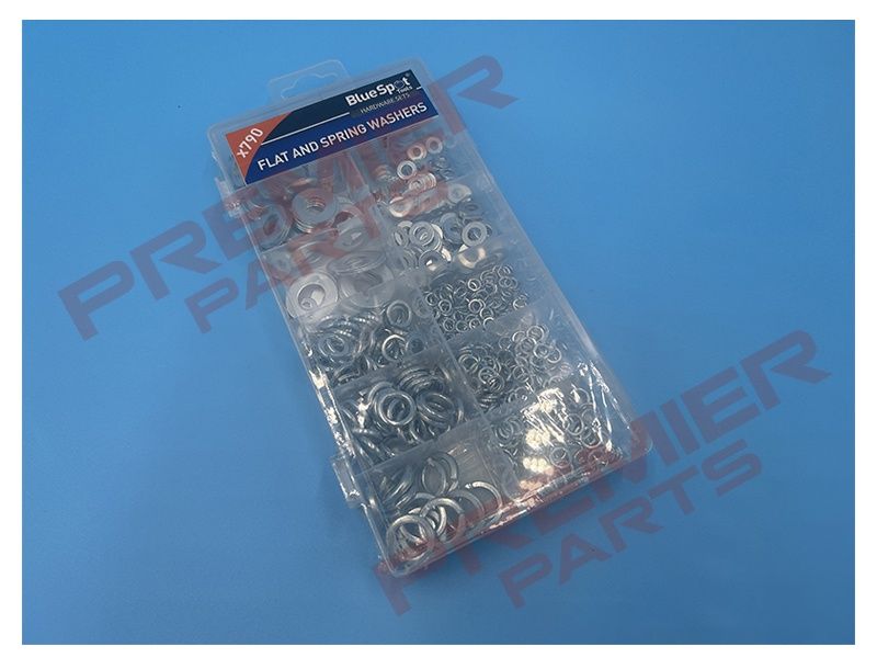 790 PCE Assorted Flat And Spring Washer Set