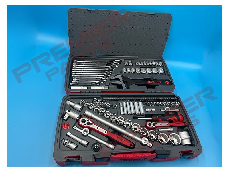 MECCA PRO 1/4", 3/8" & 1/2" Socket & Tool Set mm/AF 127 Pieces