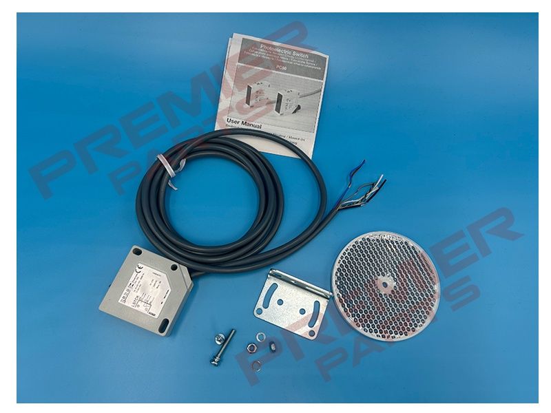 Wired Photoelectric Safety Sensor For Industrial Doors Reflector 6MTR RANGE