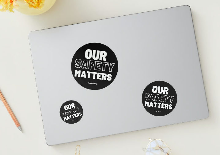 Safety Stickers for Hard Hats