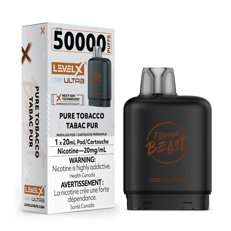 Pure Tobacco Flavour Beast Level X G2 Ultra Pod