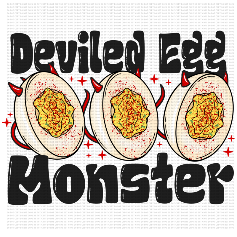 Deviled egg Monster