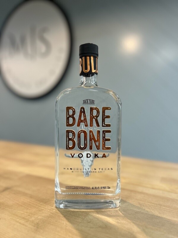 Bare Bone Vodka 750