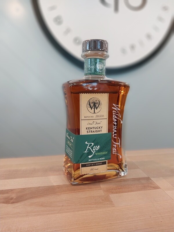 Wildnerness Trail Green Label Rye Whiskey Small Batch