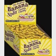 Banana Split Candy Chew