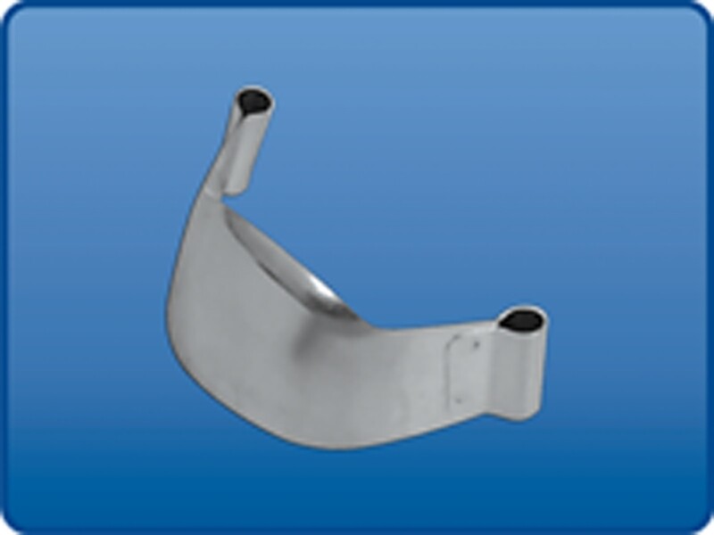 Matrice metalice conturate în formă de șa