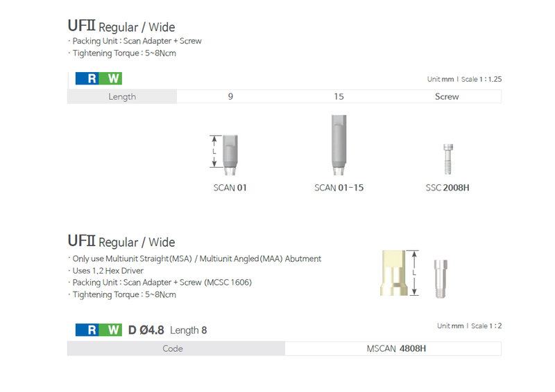 DIO Scanbody introaral [H-Scan body]