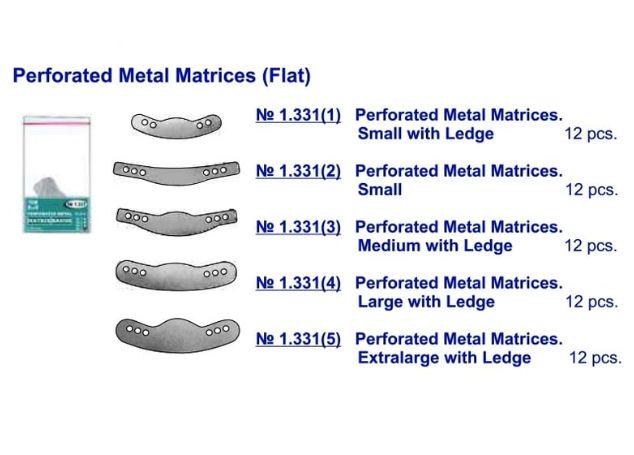 Matrice metalice perforate