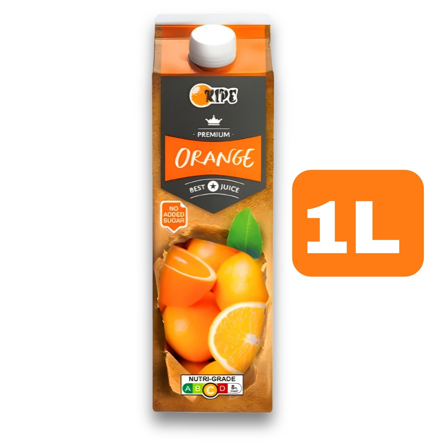 Ripe Orange Juice Flavoured Single Pack 1L