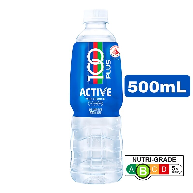 100 PLUS Active Isotonic Drink 500ML Single Bottle