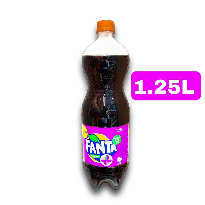 Fanta Aggur carbonated Drink Single Bottle 1.25L