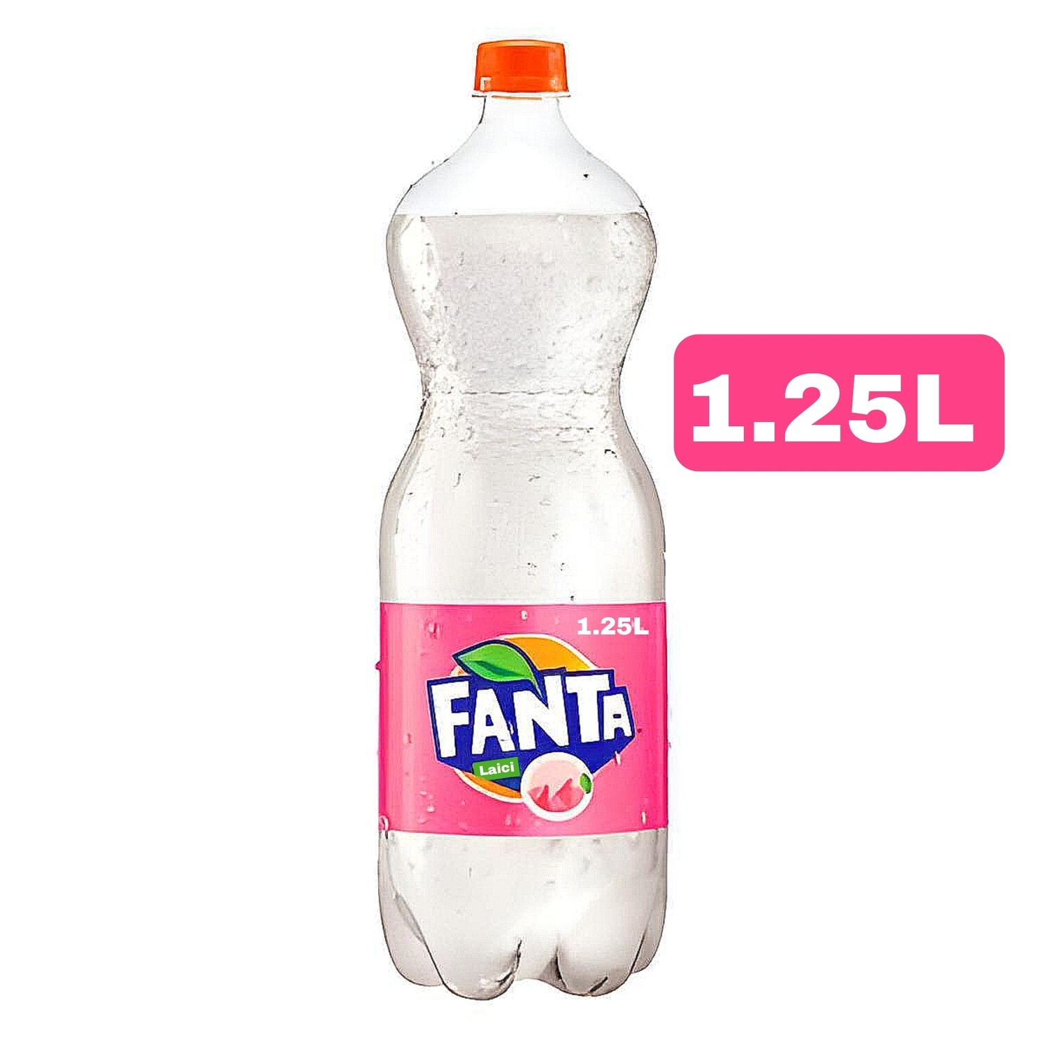 Fanta Laici Carbonated Drink Single Bottle 1.25L