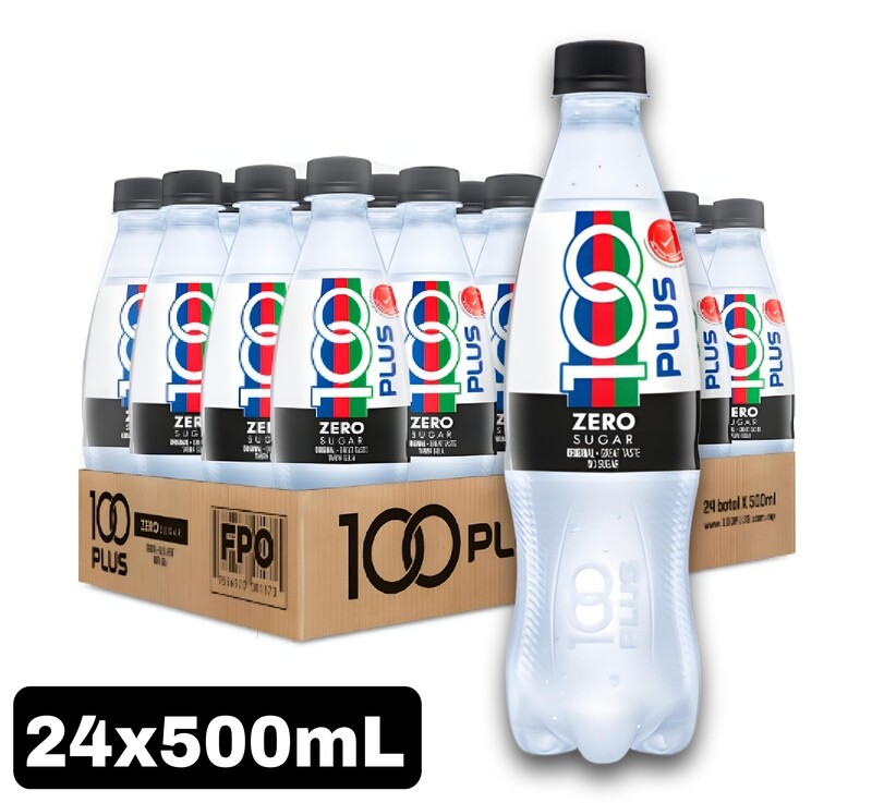 100PLUS Original Zero 24 Bottles 500mL