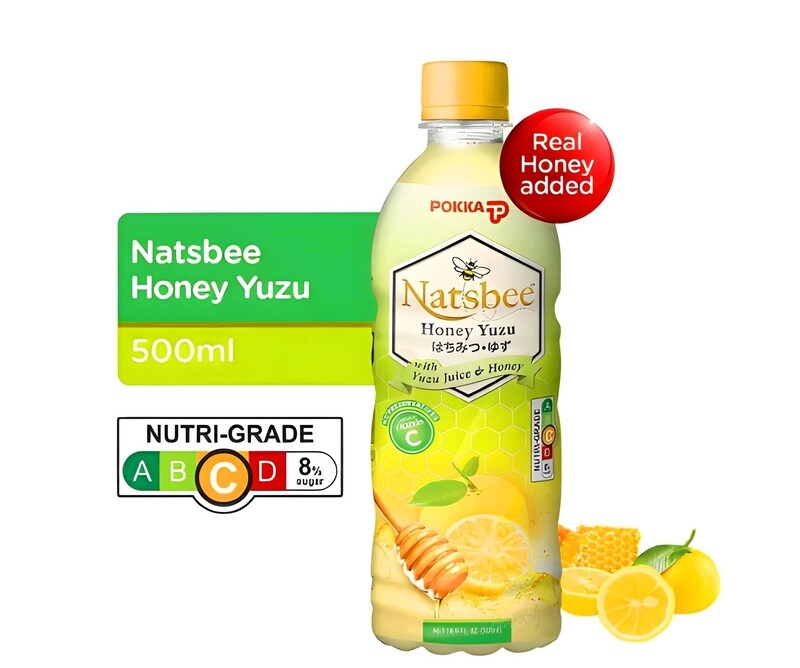 Pokka Natsbee Honey Yuzu 500mL