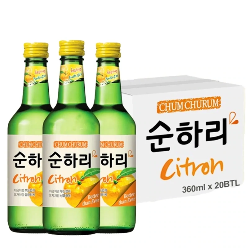 Chum Churum Soju Lemon 20 Pack 360mL