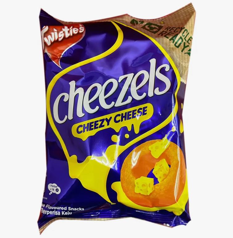 Cheezels Cheezy Bbq twisties 60g